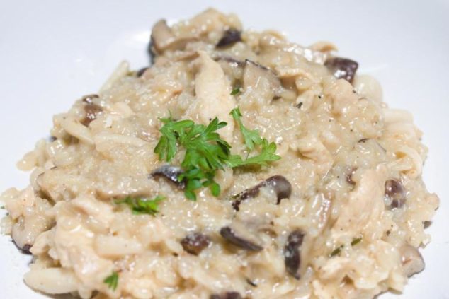 Creamy Chicken And Mushroom Risotto Thai Fusion Recipe