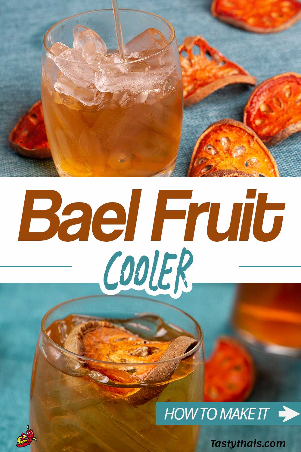 How To Make Dried Bael Fruit Tea From Thailand
